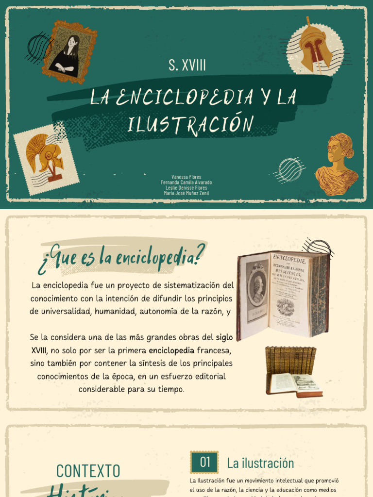 Expo. Ilustración y Enciclopedia | PDF | Era de iluminacion | Jean ...