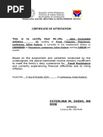 Dswd Akap Cert. of Eligibility Forms (1) | PDF