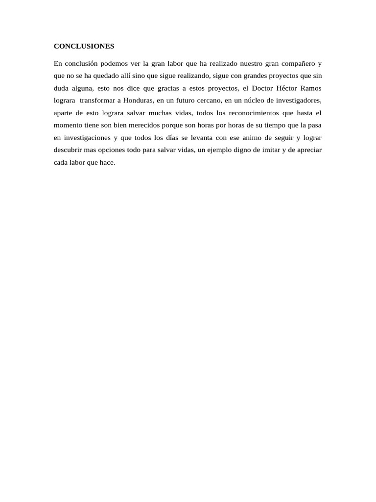 Doctor Ramos | PDF
