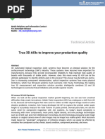 PARMI Xceed 3D AOI Brochure | PDF | Printed Circuit Board | Camera