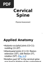 Goniometry of Cervical Spine | PDF