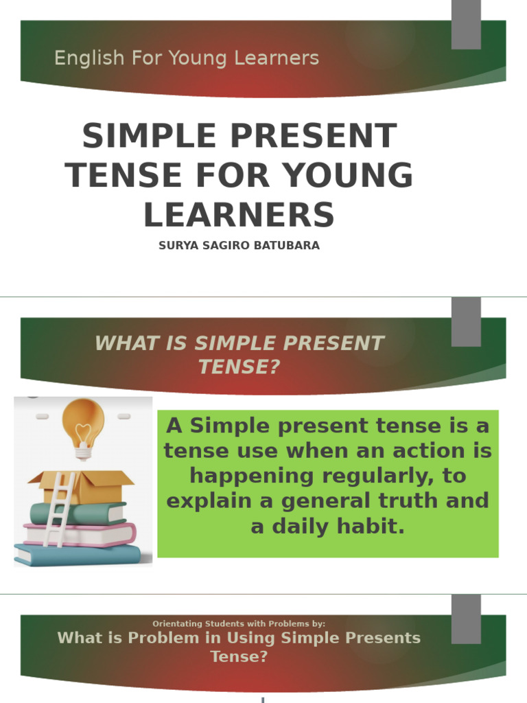 Simple Present Tense for Kids | PDF