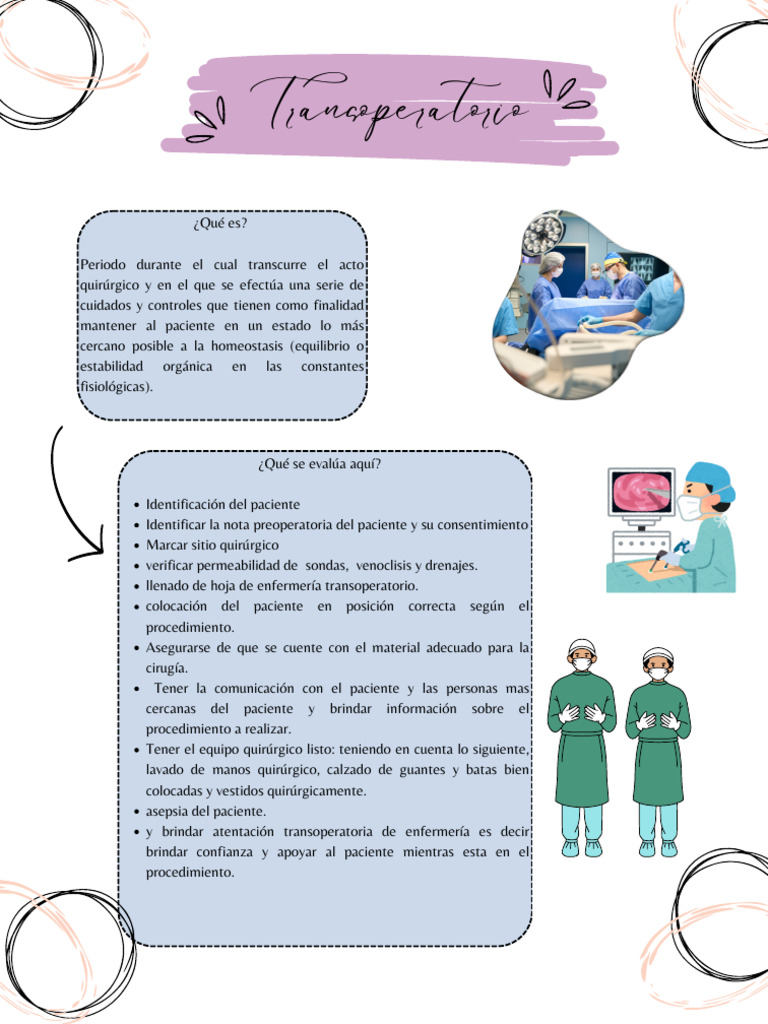 Transoperatorio | PDF