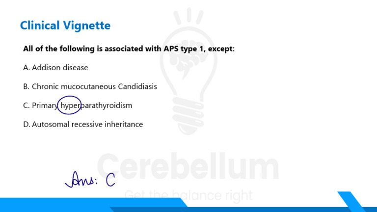 APS Type 1 Conditions Explained | PDF