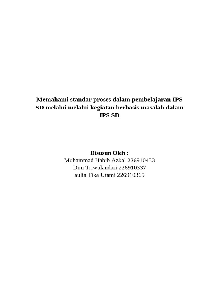 Book Chapter Menganalisis Dimensi Keterampilan Dalam Ips | PDF