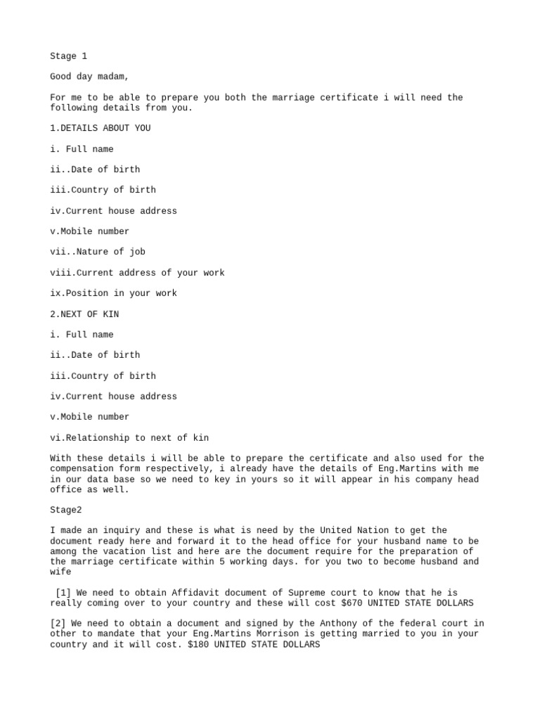 Marraige fmt-1 | PDF