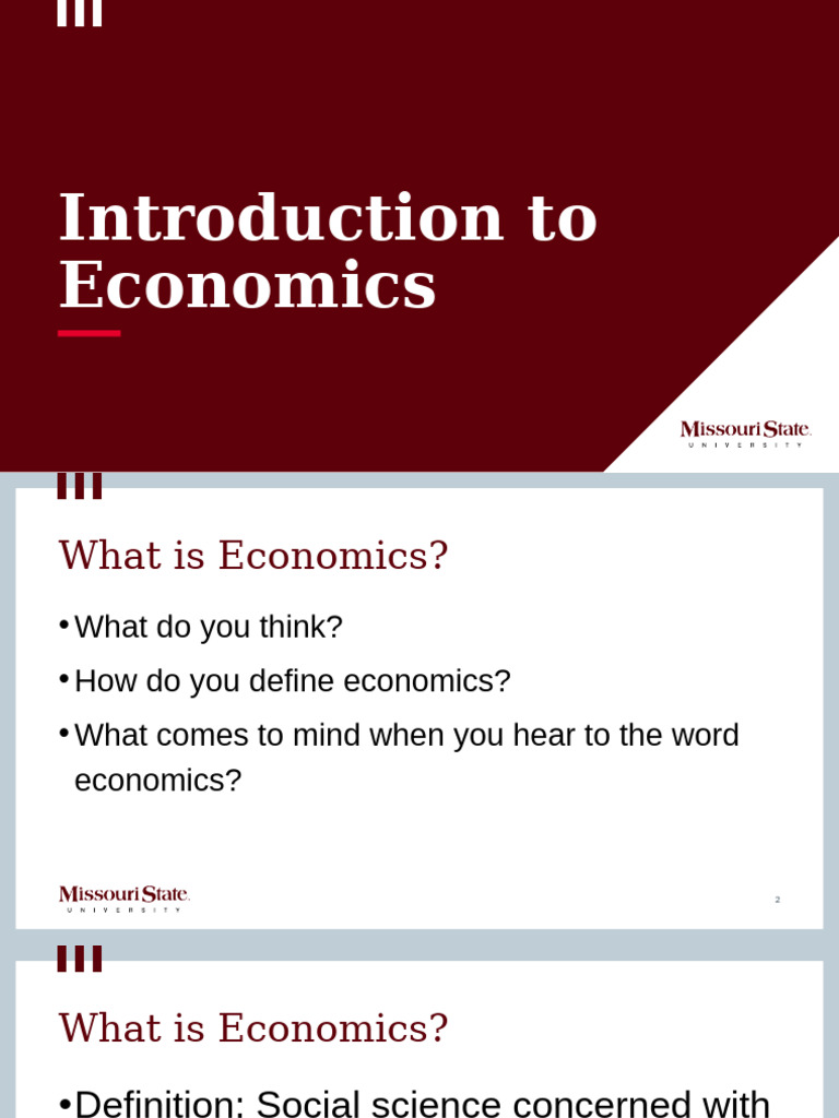 Intro to Economics Copy | PDF | Economics | Marginal Utility