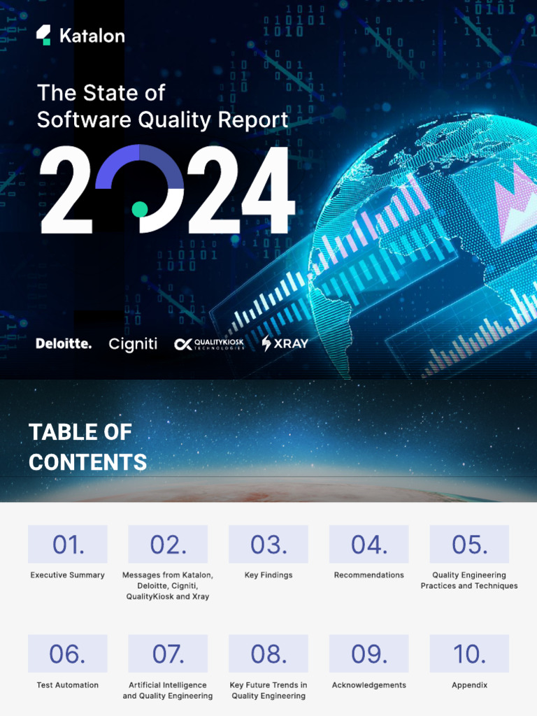 State of Software Quality Report 2024 | PDF | Artificial Intelligence ...