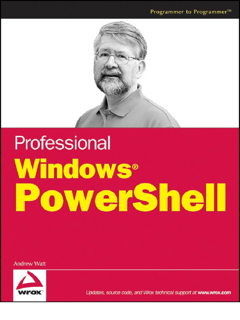 Professional Windows Power Shell | PDF | Command Line Interface | Parameter (Computer Programming)