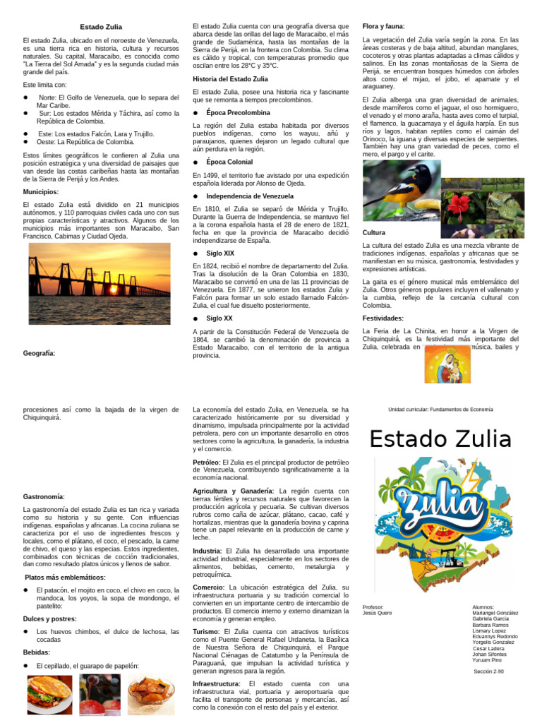 Estado Zulia | PDF | Venezuela
