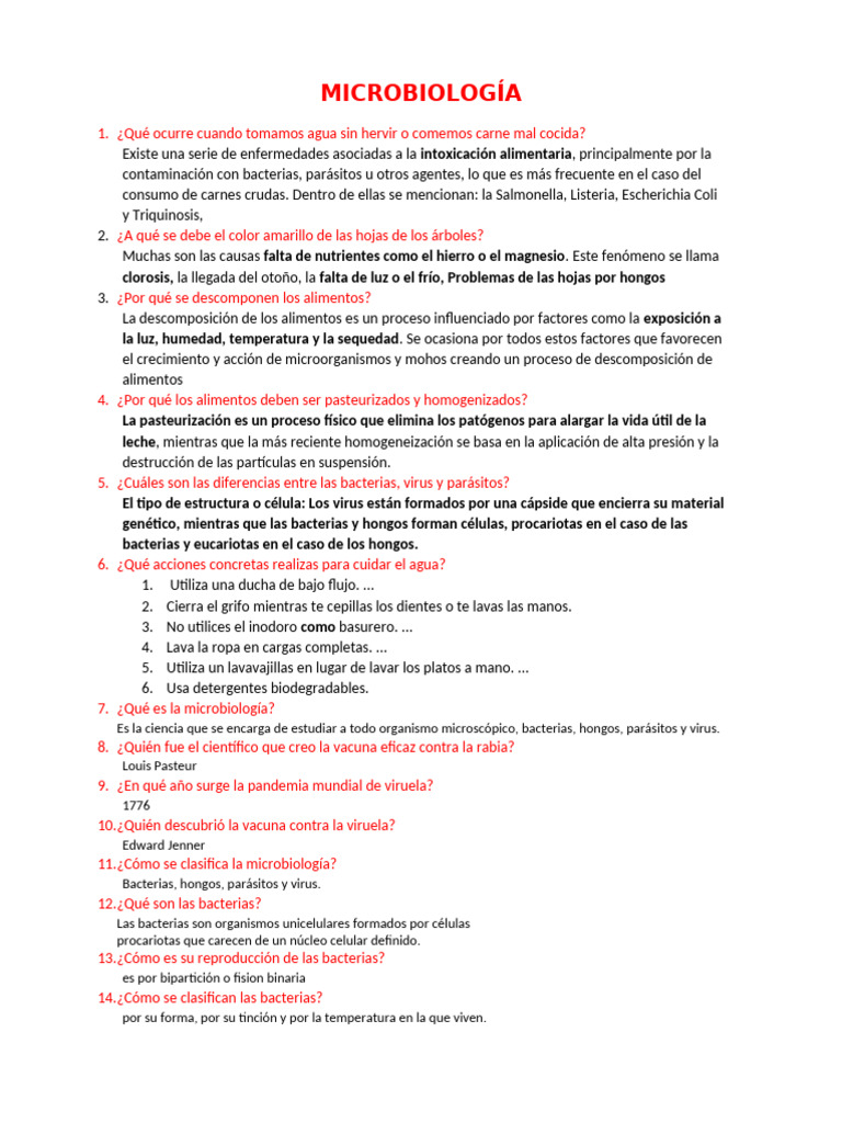 4to MICROBIOLOGÍA | PDF | Las bacterias | Virus