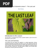 The Last Leaf - O. Henry | PDF