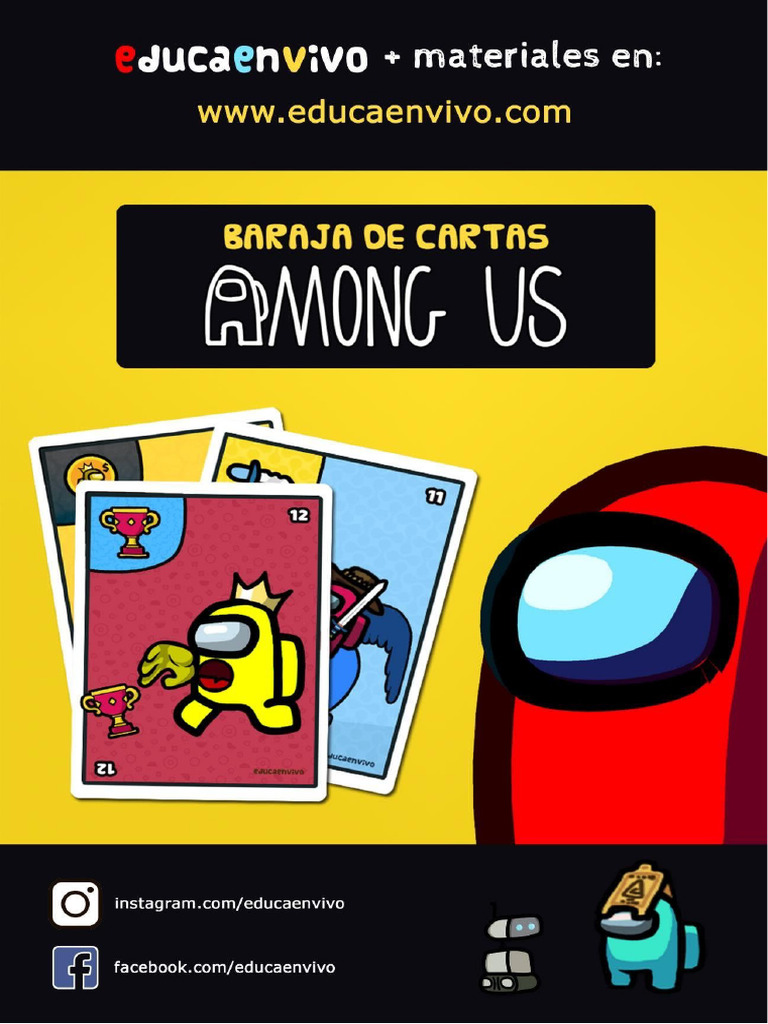 Cartas-Among-Us-educaenvivo | PDF