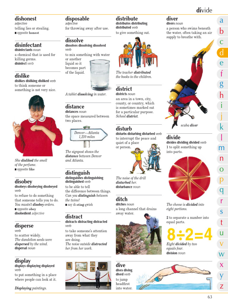 Children - S Illusrated Dictionary-65 | PDF | Underwater Diving ...