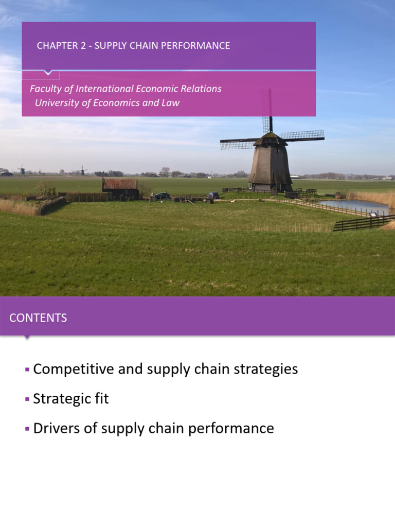 Chapter 2_SCM | PDF | Supply Chain | Strategic Management