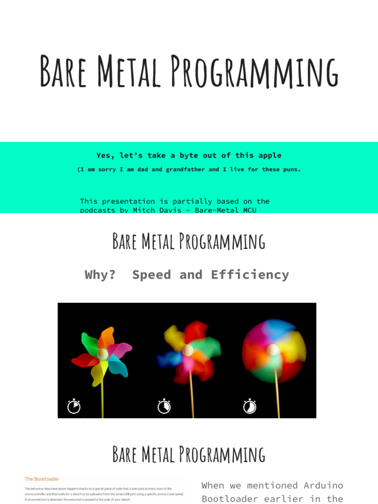 Bare Metal Programming | PDF | Pointer (Computer Programming) | Arduino