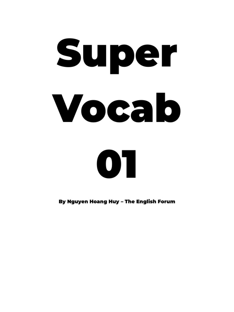 T NG H P T V NG, NG Pháp IELTS - Anh Huy | PDF