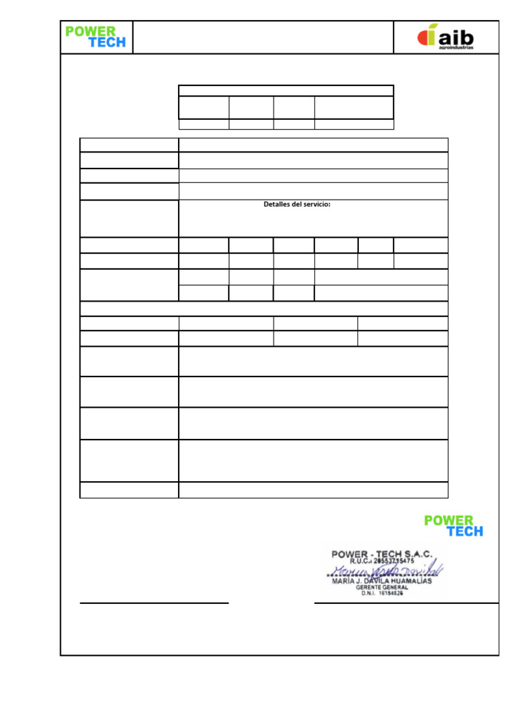 Acta Conformidad Aib | PDF