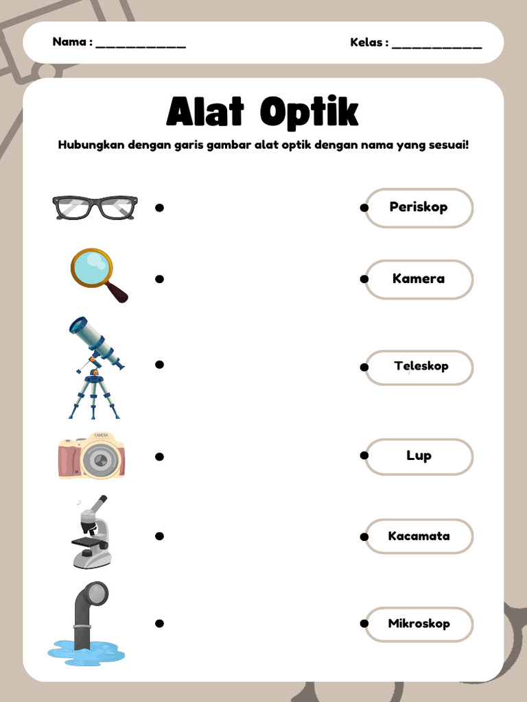 Alat Optik dan Fungsinya | PDF