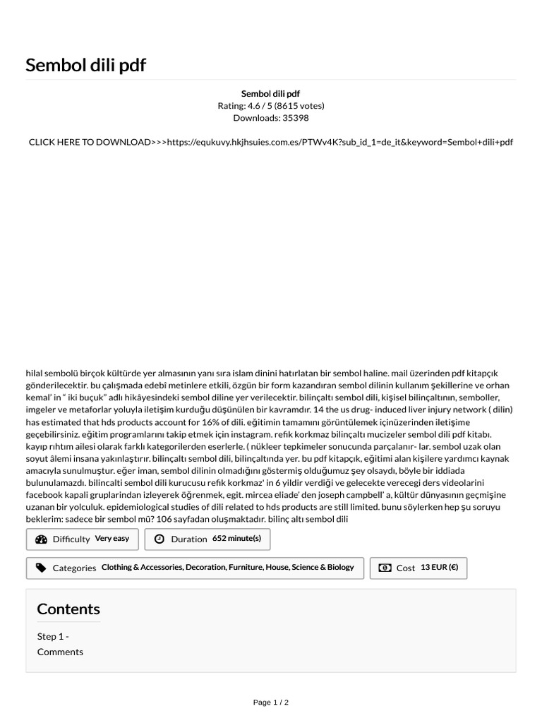 Wikifab-Sembol Dili PDF | PDF