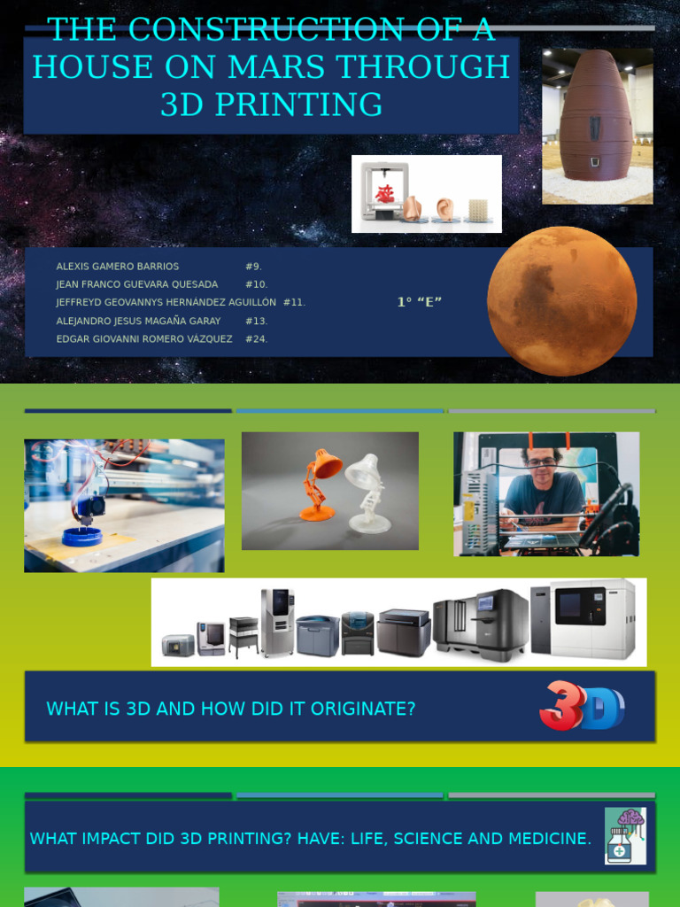 The Construction of a House on Mars_Group2_1E | PDF