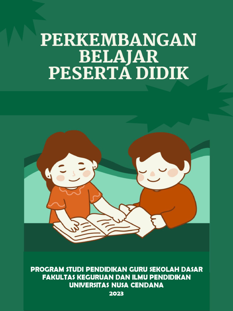 BUKU PERKEMBANGAN PESERTA DIDIK | PDF