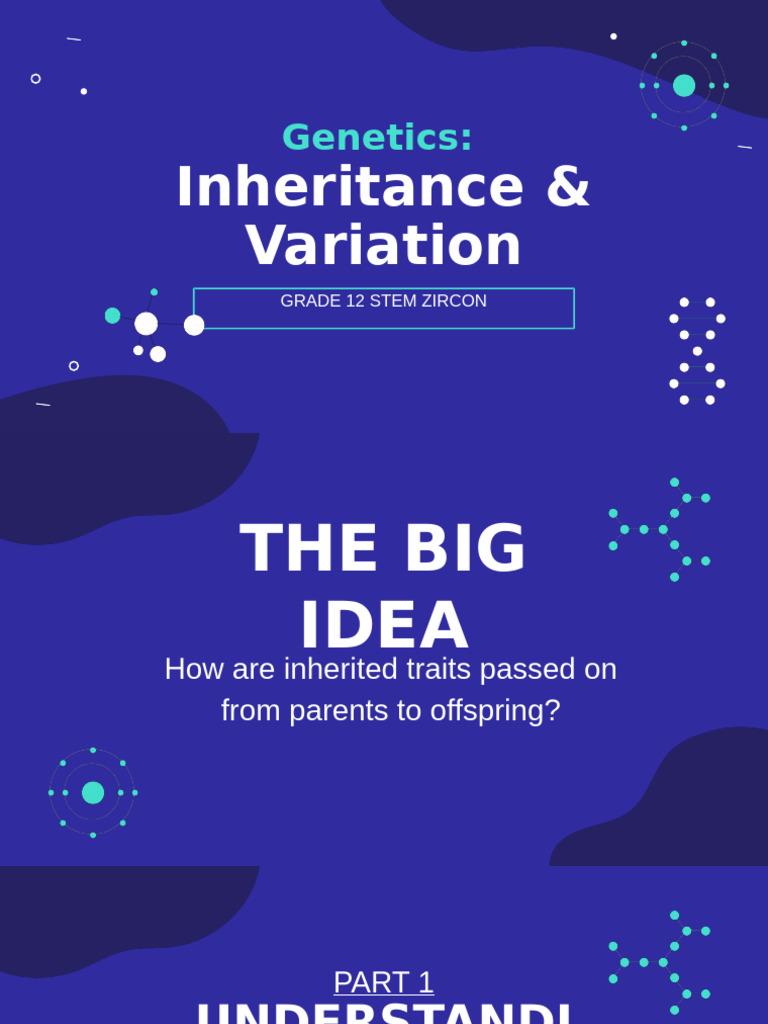 Understanding Inheritance | PDF | Dominance (Genetics) | Allele