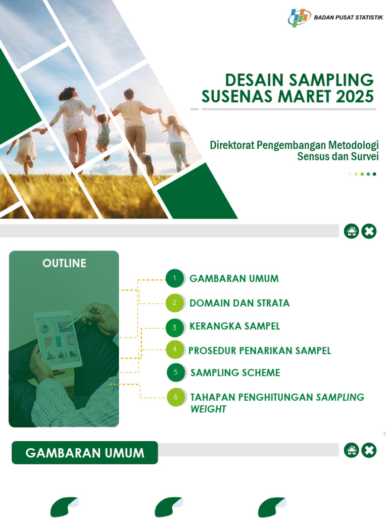 Desain Sampling - Metodologi (Susenas) | PDF