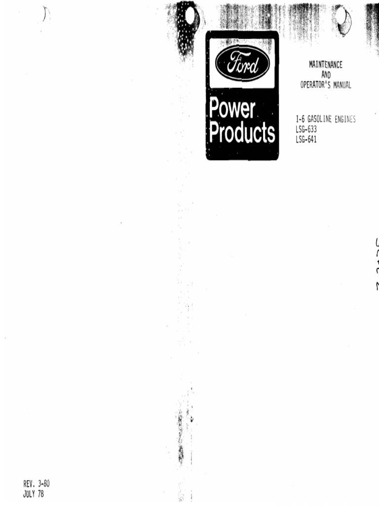 Ford 300 | PDF