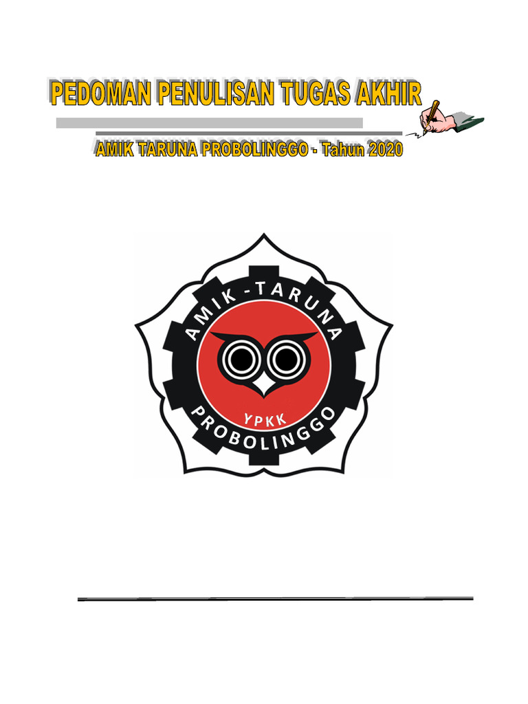 Pedoman Penulisan TA ATP 2020 | PDF