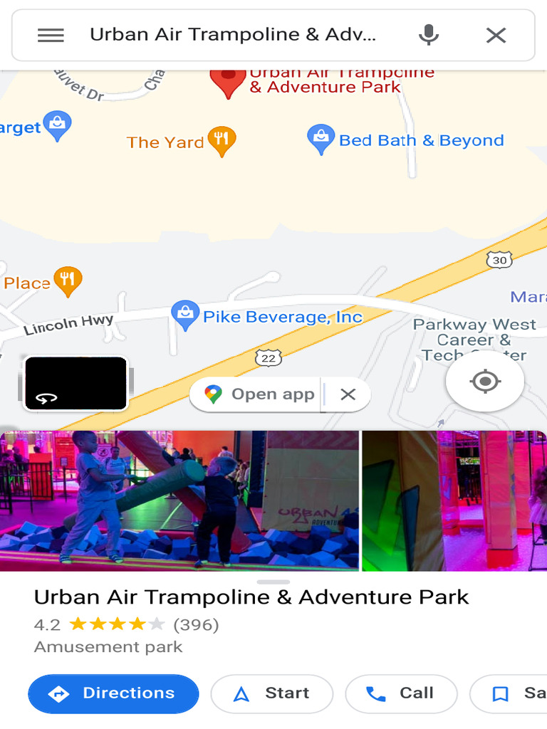 Urban Air Trampoline & Adventure Park - Google Maps | PDF