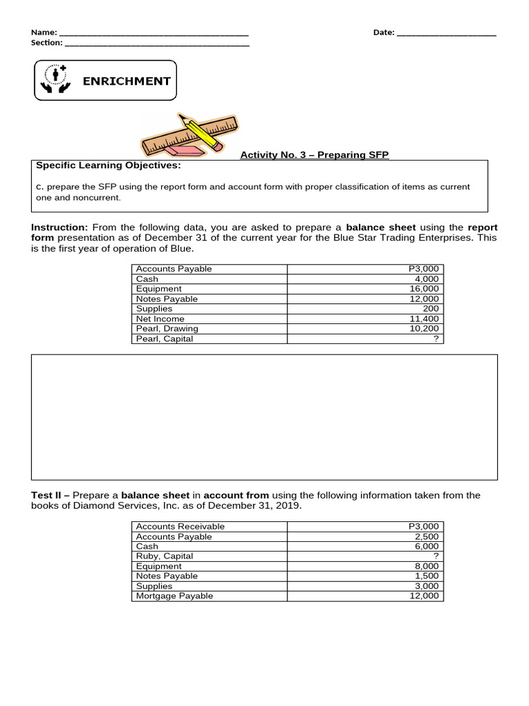 Balance Sheet Preparation Guide | PDF | Balance Sheet | Accounts Payable