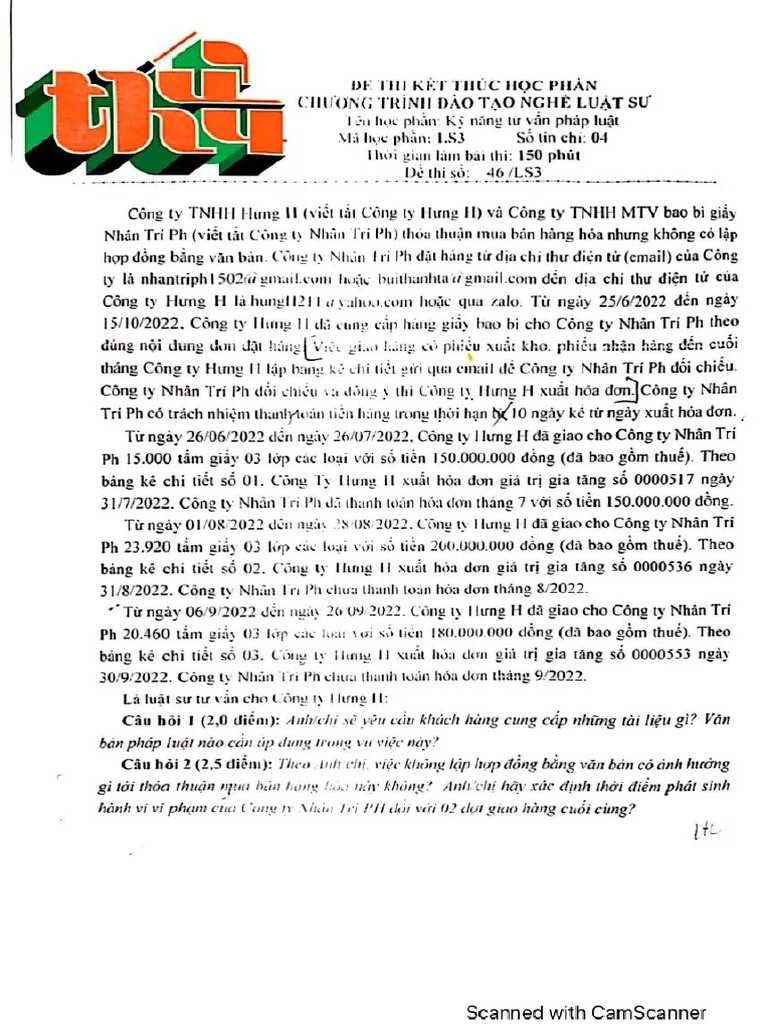 đề thi LS3 - (57p) | PDF