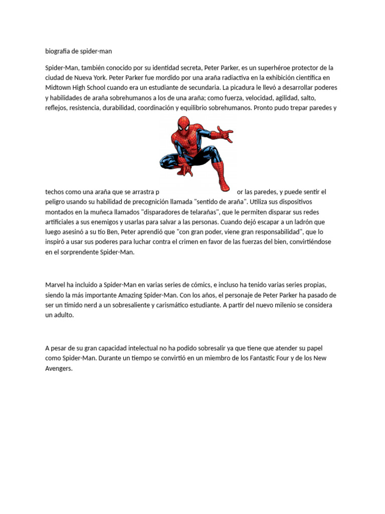 Spider Man | PDF
