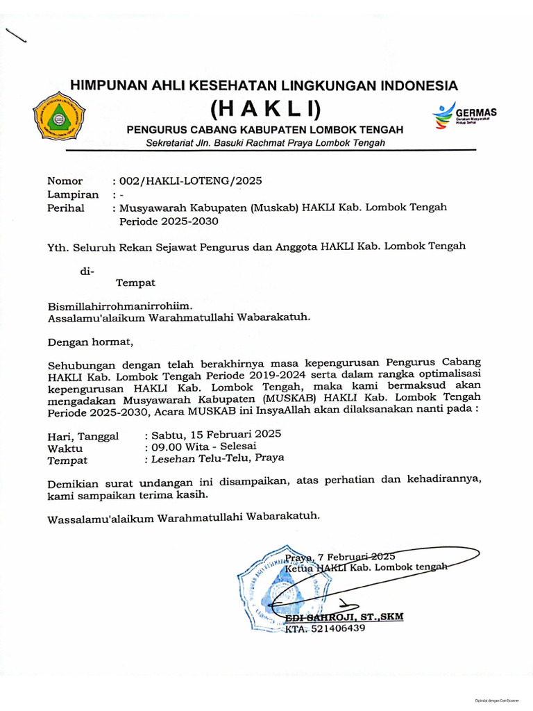 MUSKAB (Anggota) | PDF
