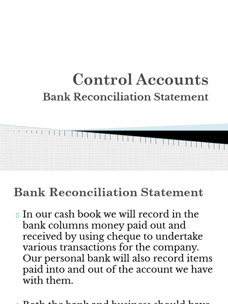 Bank reconciliation statements students revised topic | PDF | Banks ...