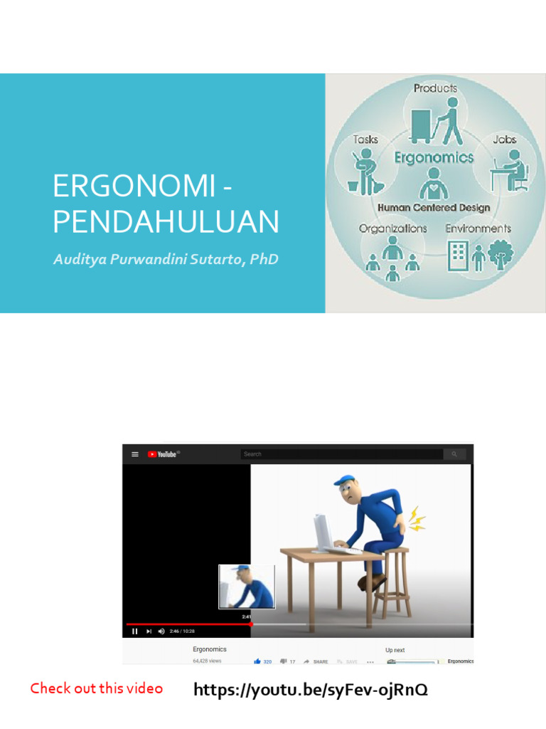 Pendahuluan Ergonomi | PDF