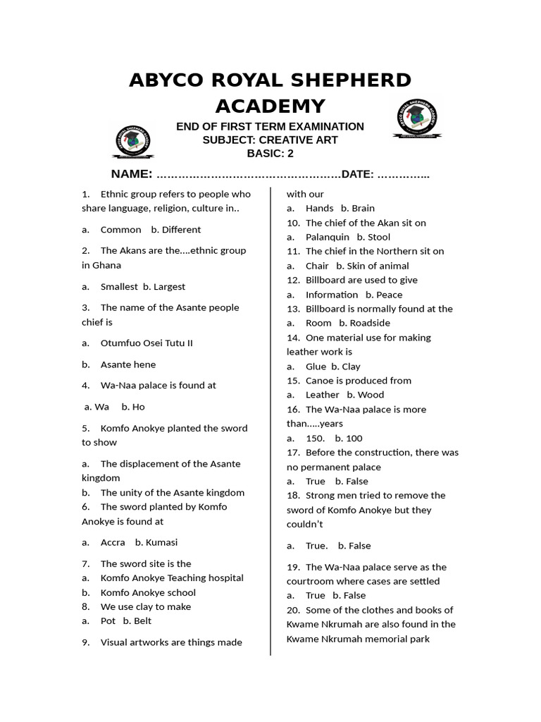 B2 Creative Art | PDF