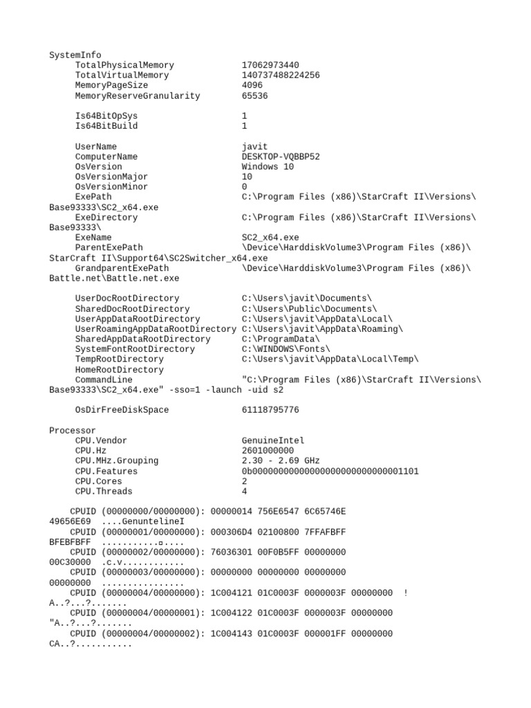2025-02-13 19.58.46 SystemInfo | PDF | Hertz | Computer Hardware