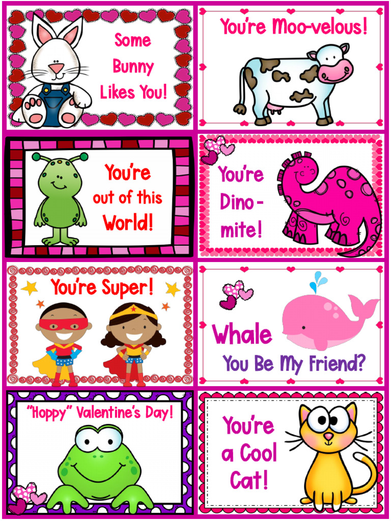 Fun Valentine’s Day Cards Ideas | PDF