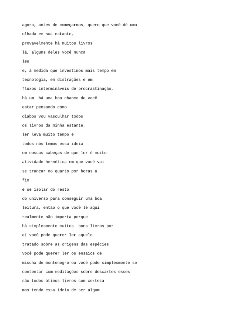 How to Be a Prolific Reader - Ray Bradbury's Advice - Portuguese | PDF ...