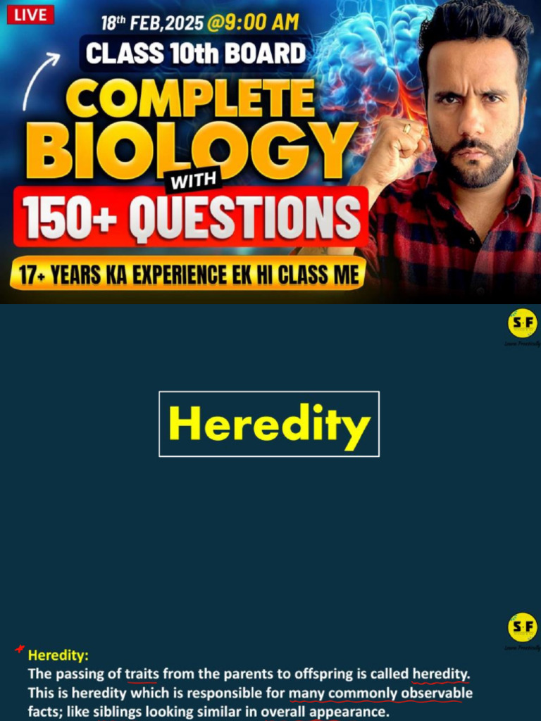 Complete Bio Day 3 | PDF
