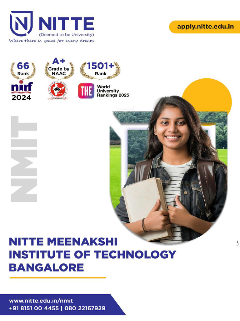 NMIT Brochure 2025 | PDF