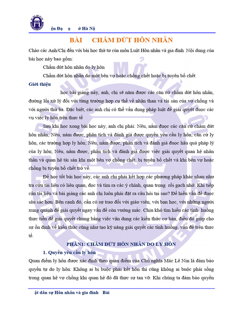 Bai 4. CHAM DUT HON NHAN | PDF