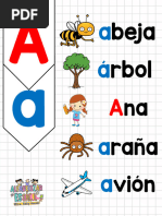 100 palabras con cada letra del abecedario | PDF