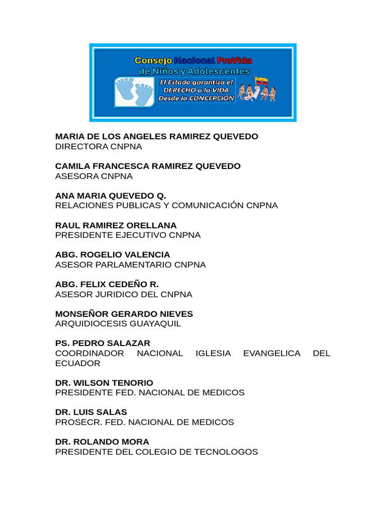 Invitados Reunion 31 Dic 2024 Casa Legislativa | PDF