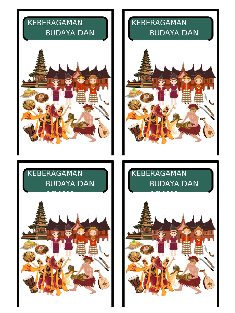 LKPD Keberagaman Budaya Dan Agama | PDF