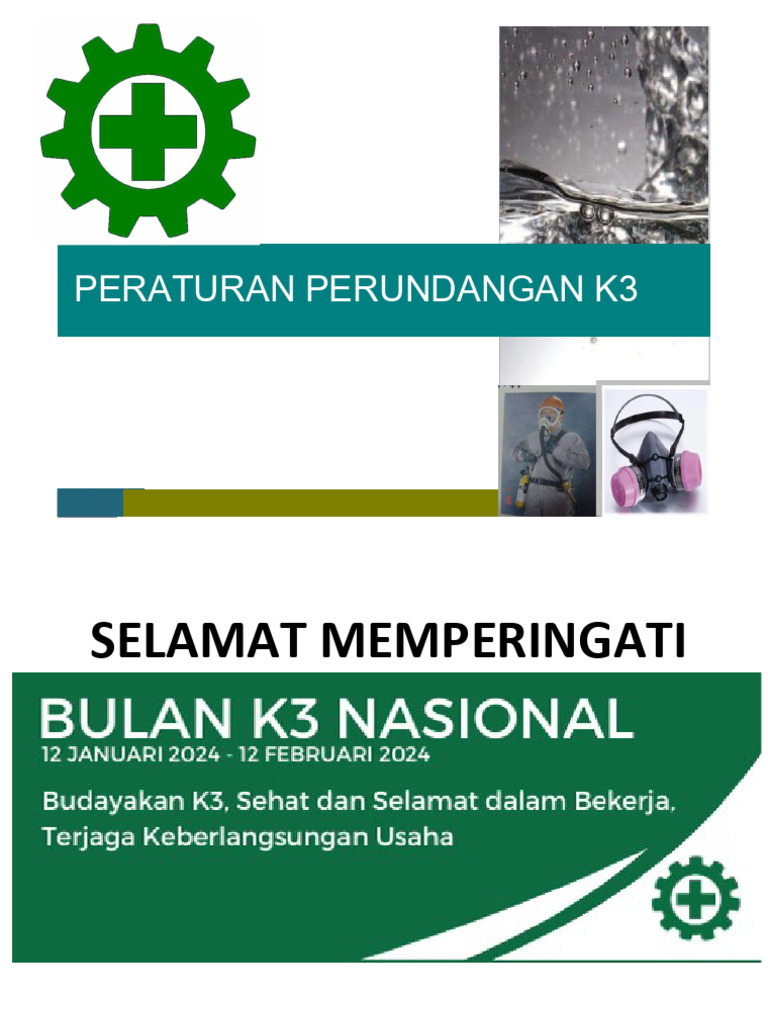 Peraturan K3 dan Lambang Keselamatan | PDF