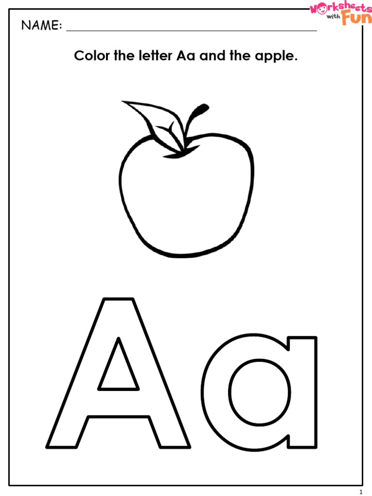 Color and Trace Letters and Shapes | PDF | Color | Shape