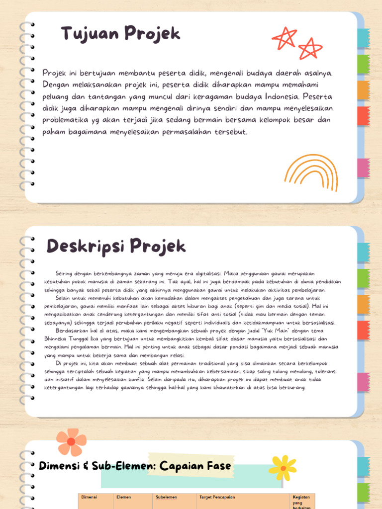 Modul Projek Bhinneka Tunggal Ika - Yuk Main! - Fase C-2-26 | PDF